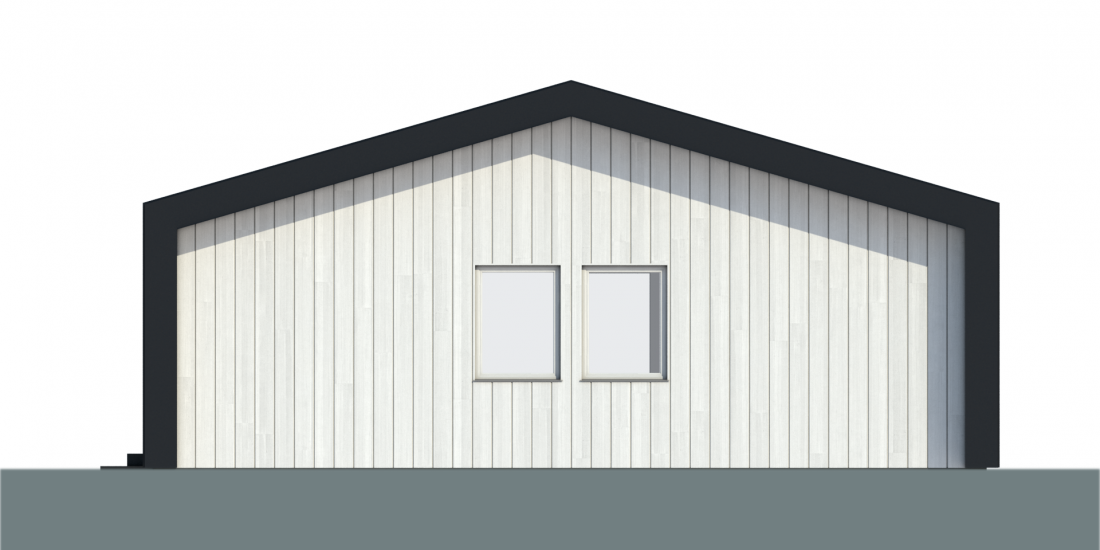 Solid Wood House #CLT-070 (Barn) Prefab house kit | EcoHouseMart