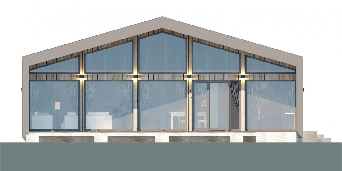 Solid Wood House #CLT-085 (Barn) | EcoHouseMart